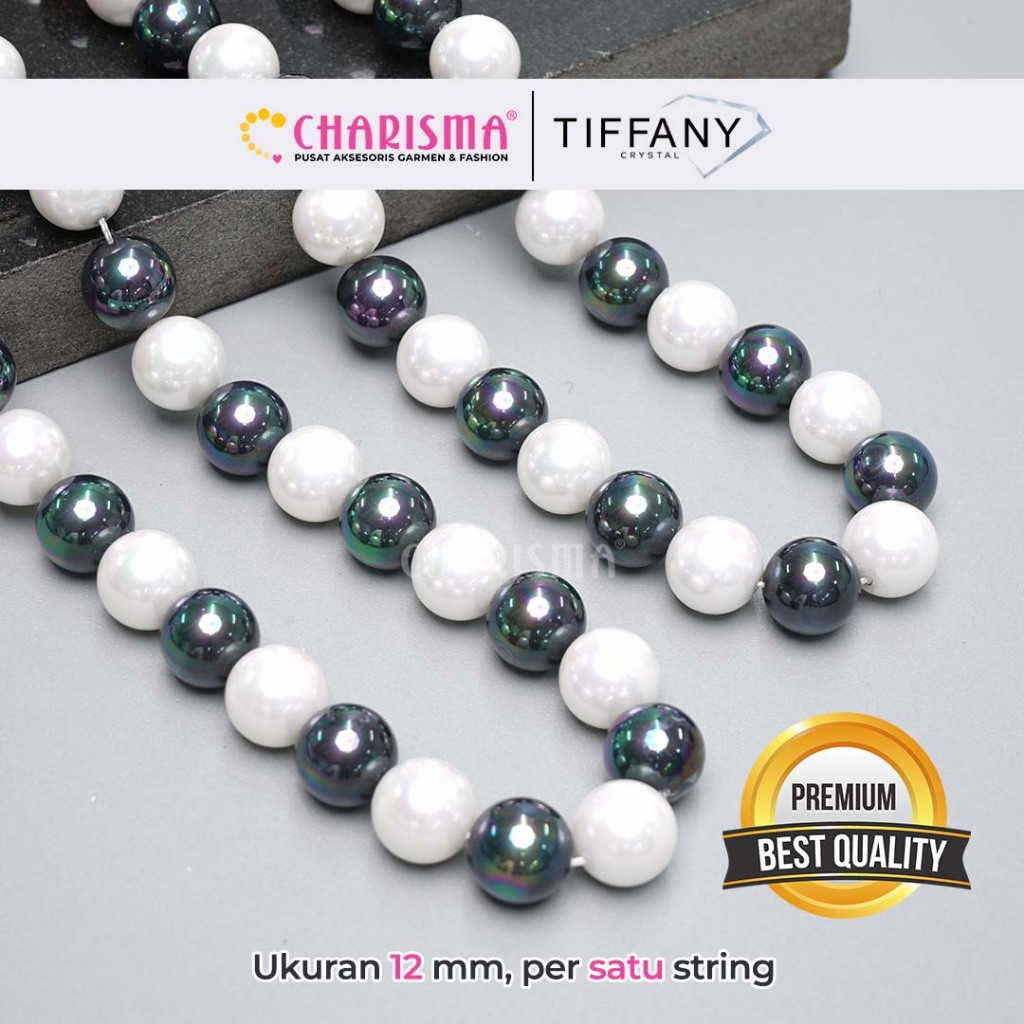 Jual Charisma Mutiara Tiffany Round - Mutiara Premium / Manik Mutiara ...