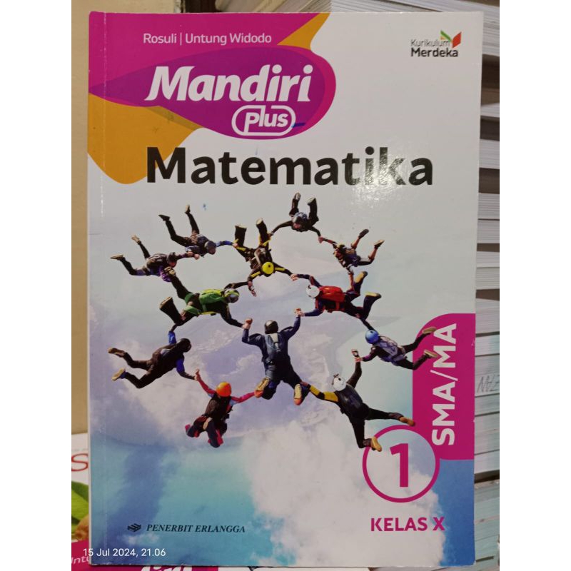 Jual Buku Mandiri Plus Matematika SMA /MA Kelas 10 Kurikulum Merdeka | Shopee Indonesia