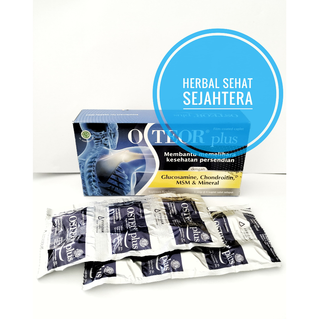 Jual OSTEOR PLUS KAPLET Osteor Plus Kaplet - memelihara kesehatan sendi ...
