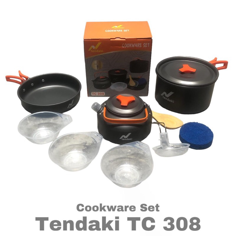 Jual Tendaki TC 308 Plus Teko Cooking Set Portable Outdoor Alat Masak ...
