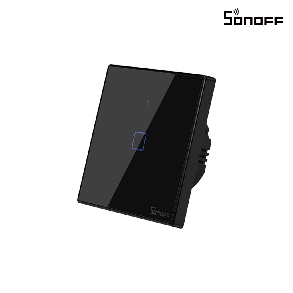 Jual Sonoff Smart Wall Switch T3EU1C Saklar Cerdas Wireless 1 Gang ...