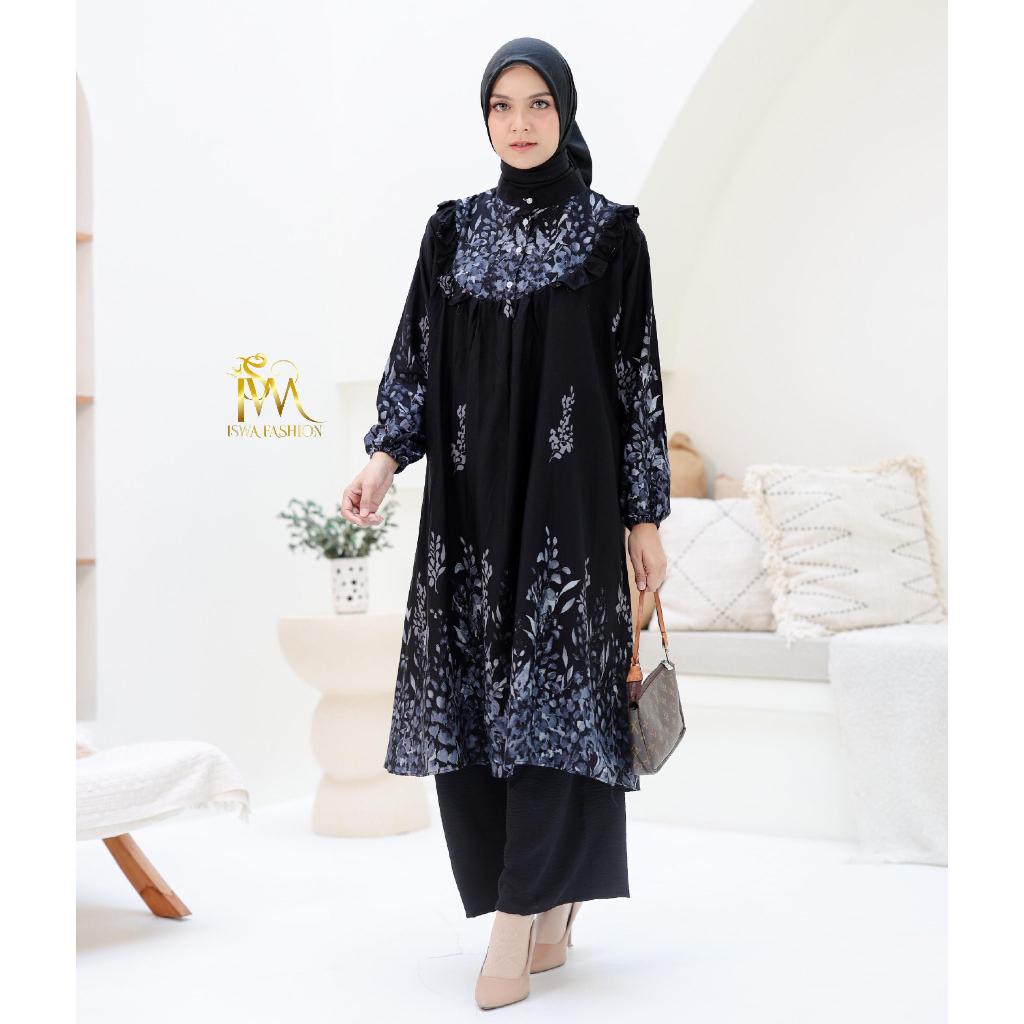 Jual Setelan Tunik Wanita kekinian terbaru // SABRINA SET TUNIK ...