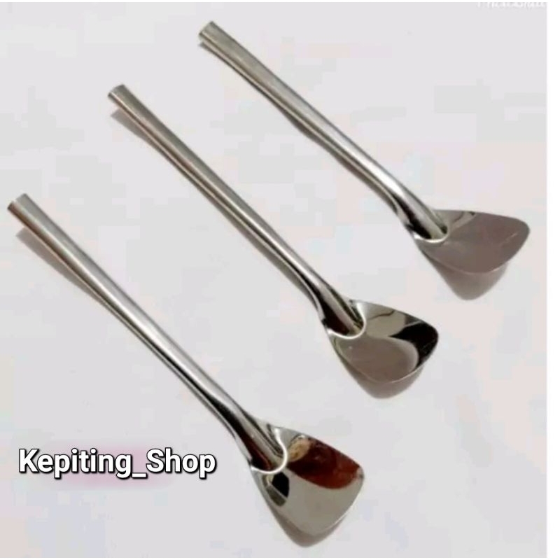 Jual Sutil Stainless Mini / Spatula Kue Stainless Mini / Sutil Kue Mini ...