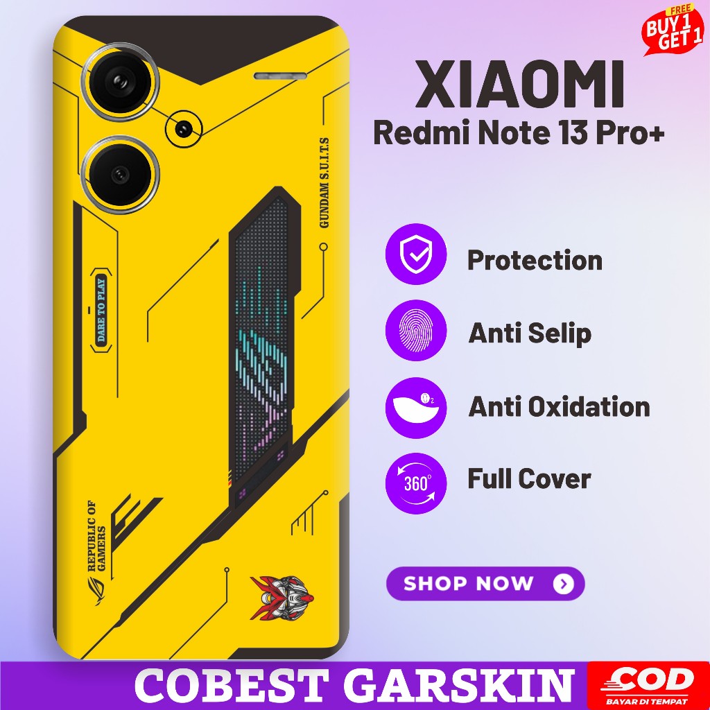 Jual Pesan Garskin Stiker HP Xiaomi Redmi Note 13 Pro Plus Fullbody ...