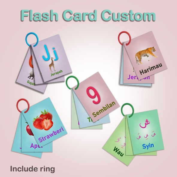 Jual Flash Card custom | Shopee Indonesia