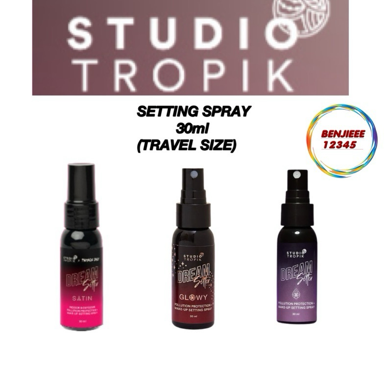 Jual STUDIO TROPIK Dream Setter Make Up Setting Spray 30ml | Shopee ...