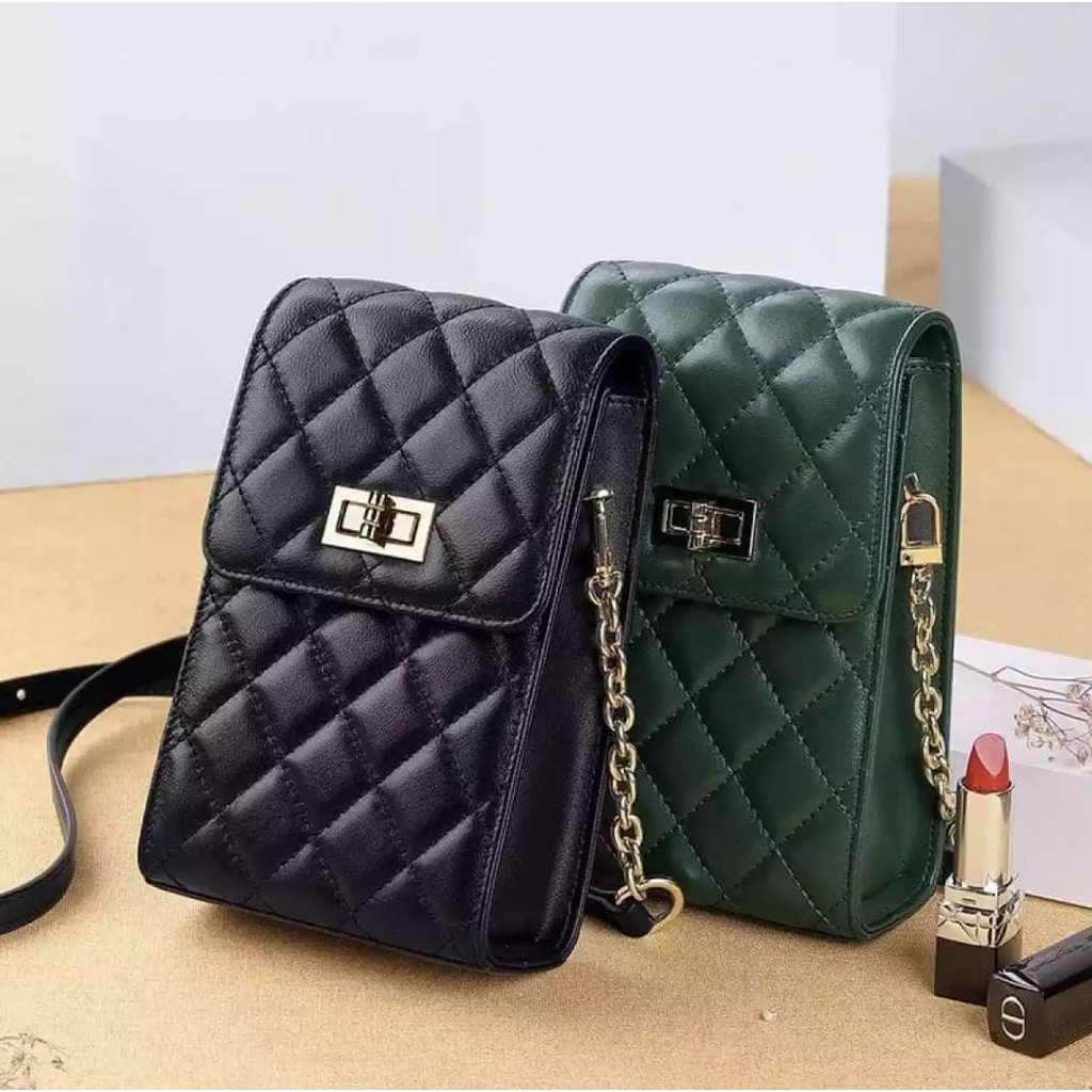 Jual Tas hp selempang wanita import / tas kecil / Dompet hp | Shopee ...