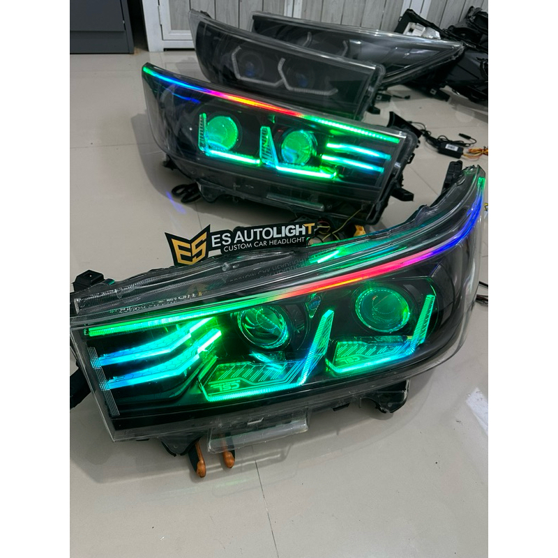 Jual Paket Headlamp Innova Reborn L Series Lengkap Alis | Shopee Indonesia