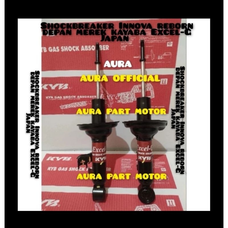 Jual Shockbreaker absorber Toyota Innova Reborn depan merk kayaba Excel ...