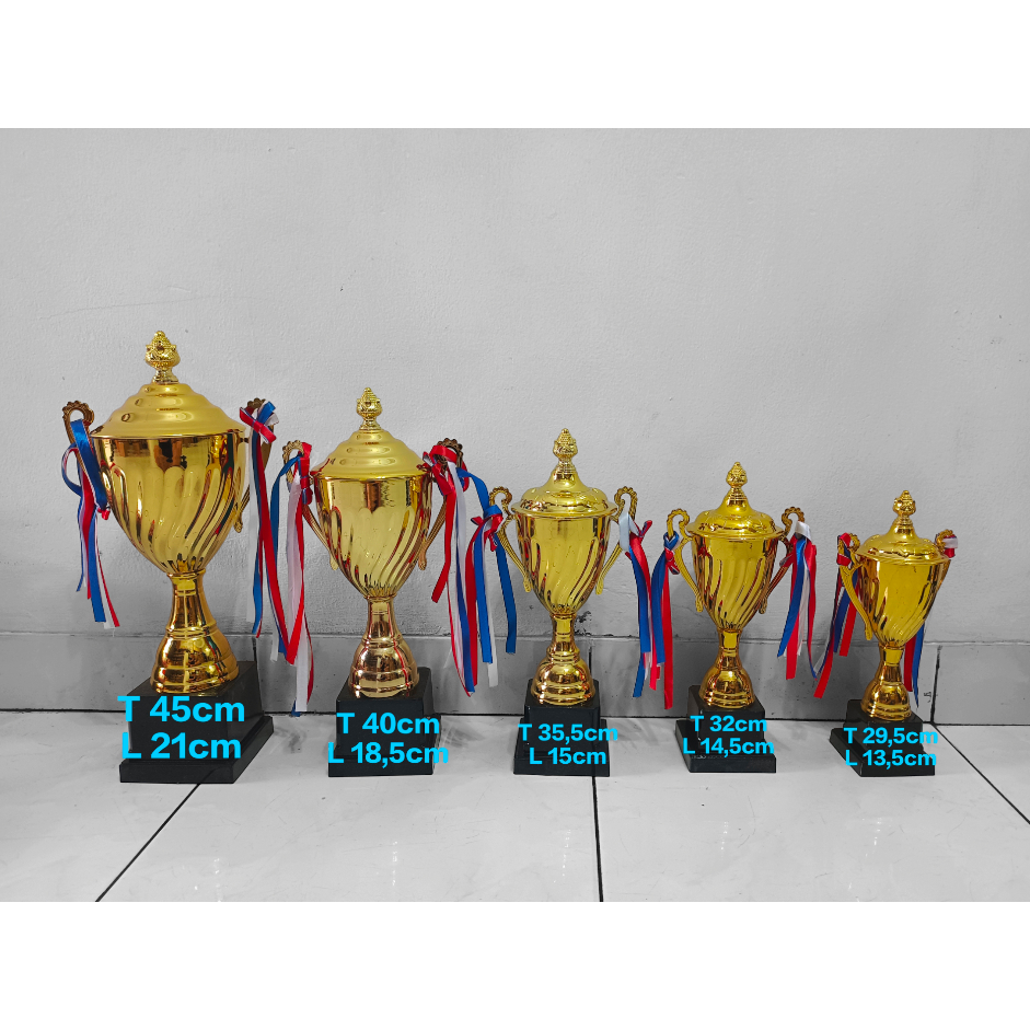 Jual PIALA KEJUARAAN TROPHY LOGAM KUNINGAN IMPORT AT02 SATUAN (1PCS ...