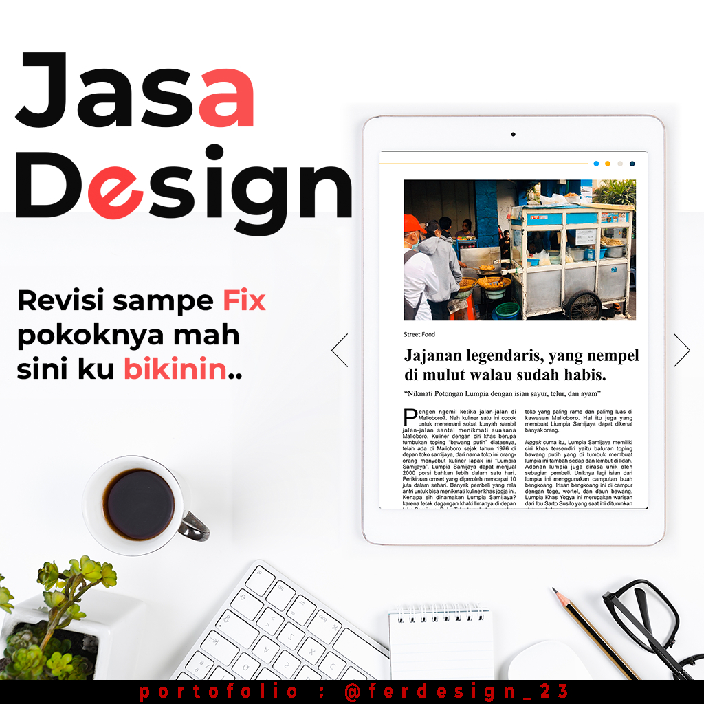 Jual Jasa Desain | Desain Majalah | Desain Poster | Desain Layout ...