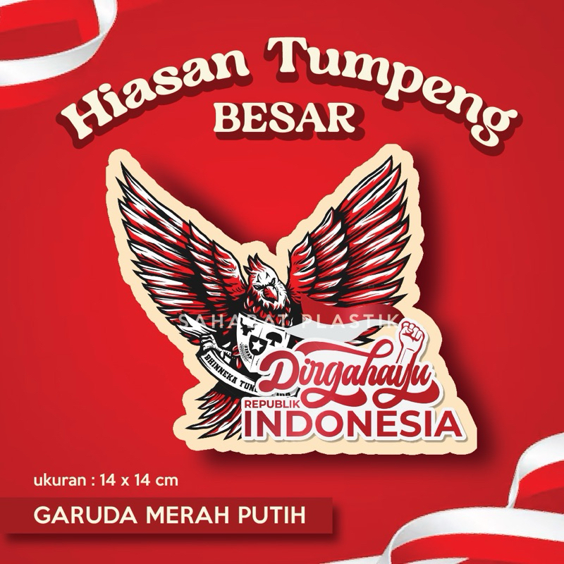 Jual HIASAN TUMPENG TOPPER 17 AGUSTUS / TOPER KUE DIRGAHAYU RI / LOMBA ...