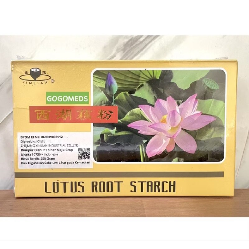 Jual lotus root starch bubuk akar teratai 250gram | Shopee Indonesia