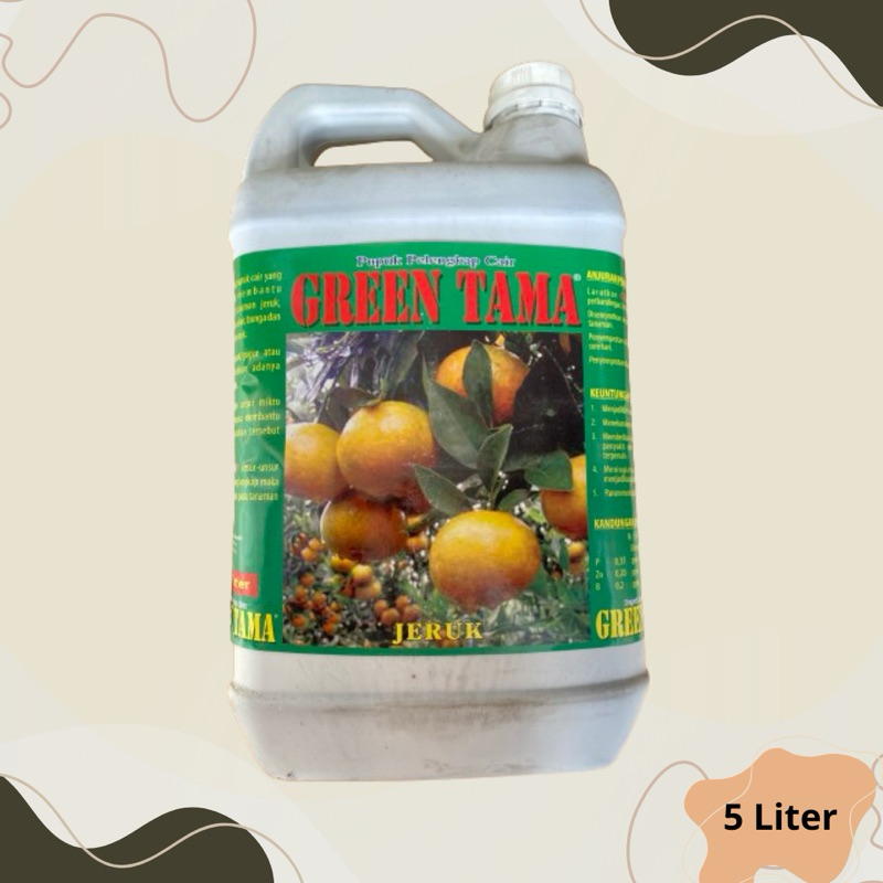 Jual pupuk green tama 5 liter | Shopee Indonesia