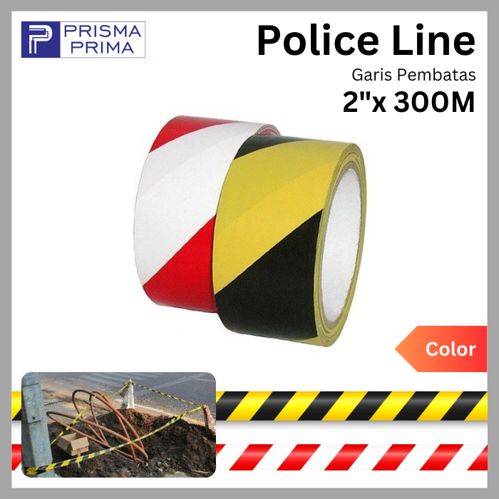 Jual Police Line Garis Polisi Safety Barricade Pita Pembatas | Shopee ...