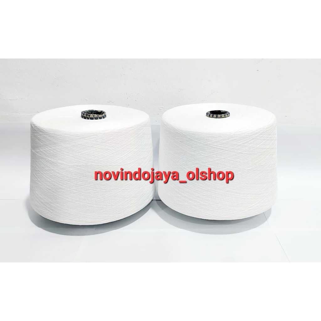 Jual benang spul putih PE 20S ( benang sekoci) terlaris | Shopee Indonesia