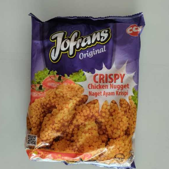 Jual Nugget Jofrans Original Crispy Chicken Nugget 500gr Naget Ayam ...