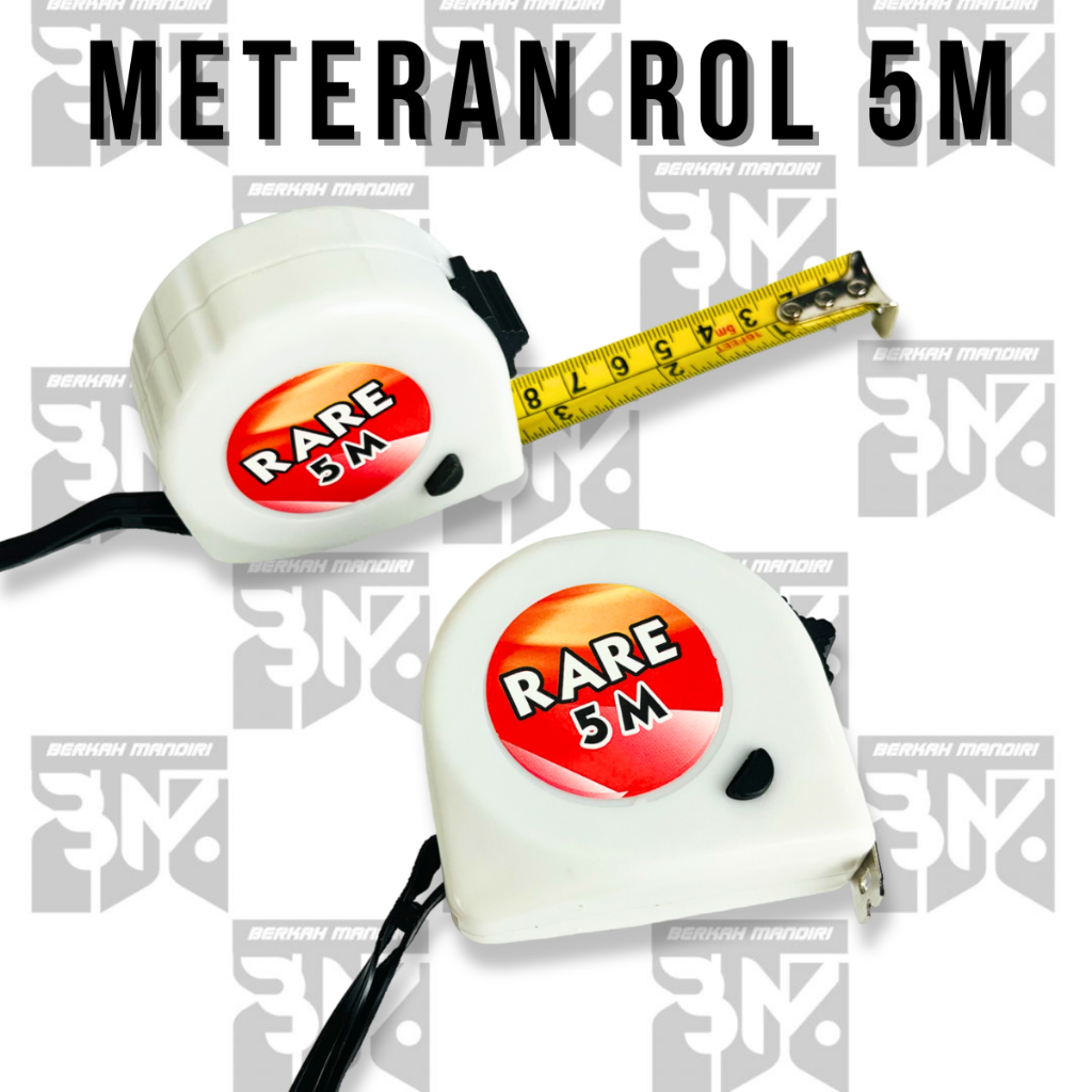Jual RARE Meteran Roll Magnet Panjang 5 M - Measuring Tape Meteran 5M ...