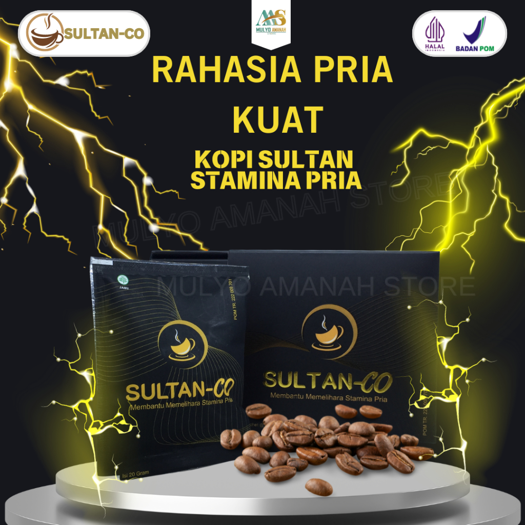 Jual Sultan-co | Kopi sultan Coffee Kopi Stamina Pria Harga termurah | Shopee Indonesia