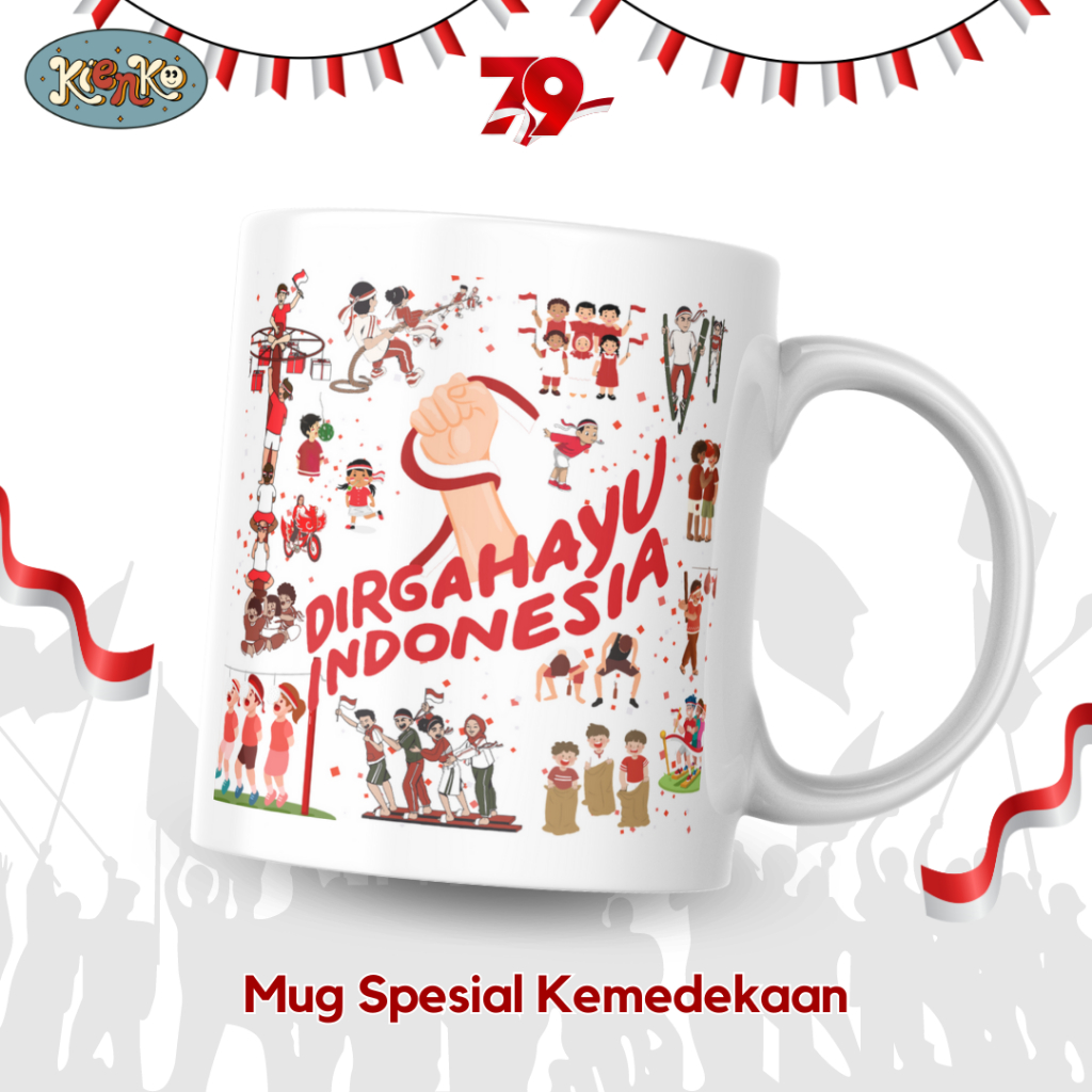 Jual Mug HUT RI 17 Agustus / Mug Spesial Kemerdekaan Indonesia ...
