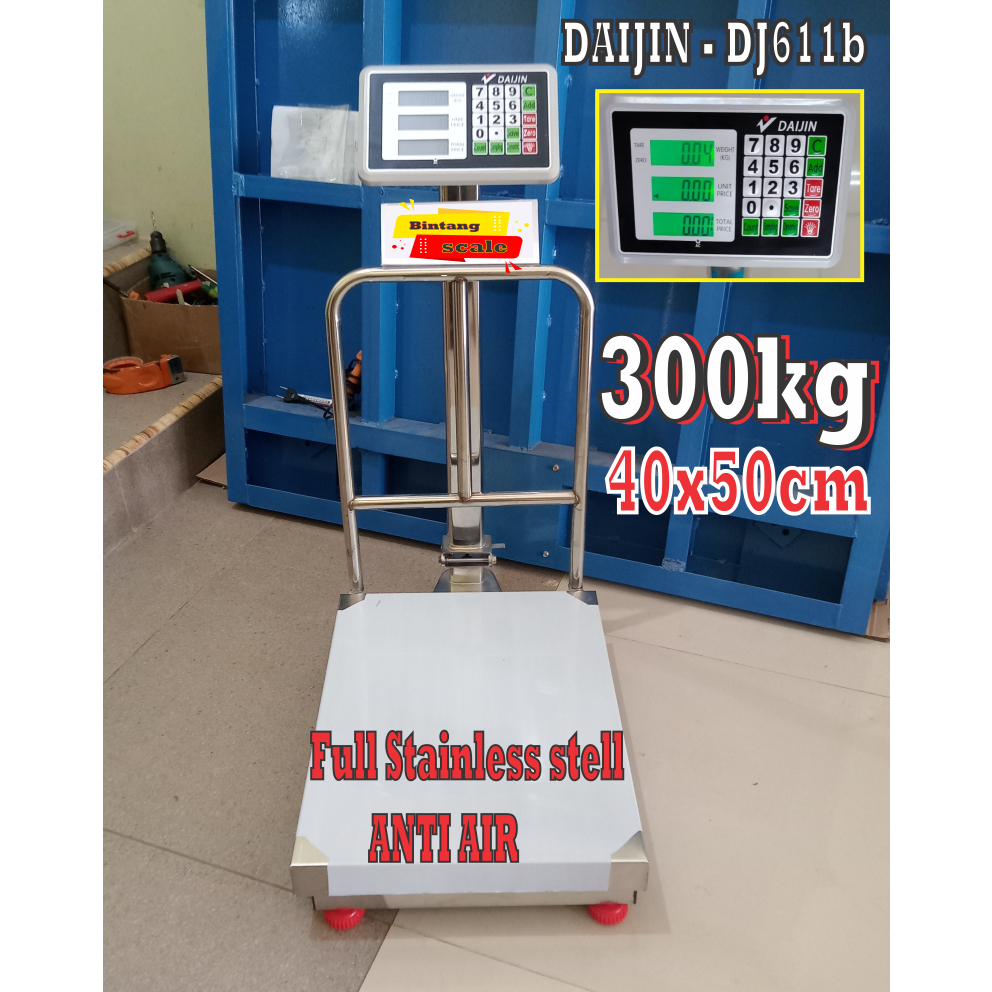 Jual Timbangan DUDUK DIGITAL ANTI AIR 300kg / Timbangan duduk lantai anti air 150kg - 300kg ...
