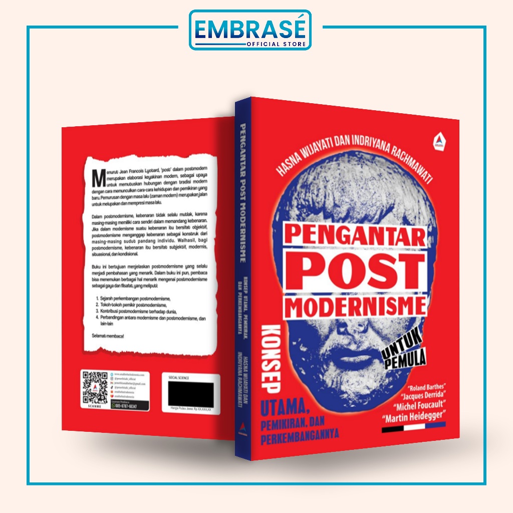 Jual Buku pengantar postmodernisme : konsep utama, pemikiran, dan perkembangannya - Embrase ...