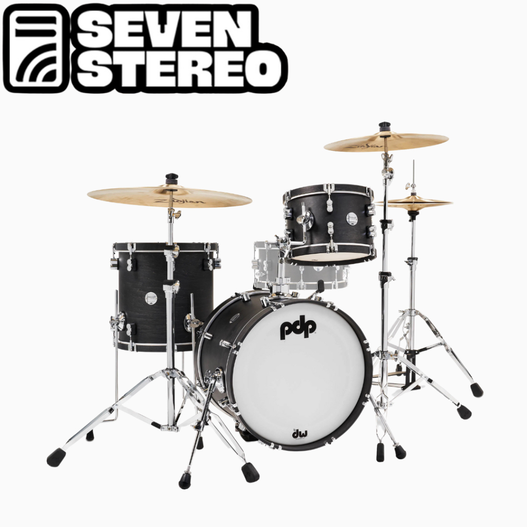 Jual PDP Concept Maple Classic Bop Ebony with Ebony Hoops Drum Set ...