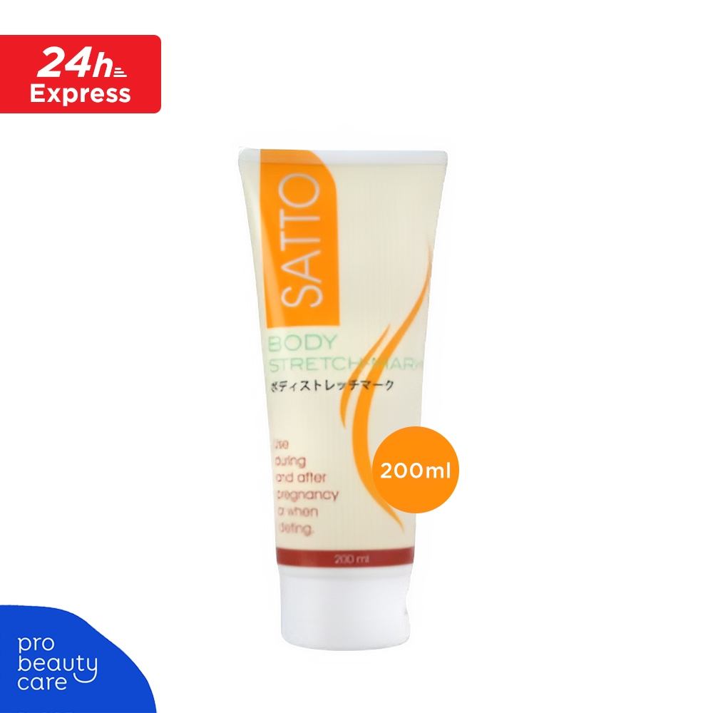 Jual Satto – Body Stretch Mark (200 ml) | Shopee Indonesia