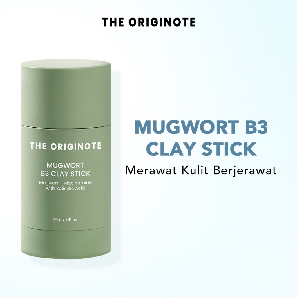 Jual The Originote Mugwort B3 Clay Stick Mask - Masker Wajah Membantu ...