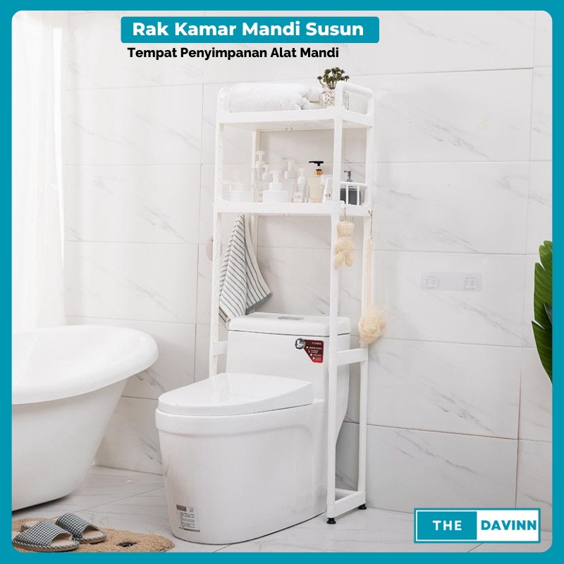 Jual Rak Kamar Mandi Tempat Sabun Rak Penyimpanan Handuk Dan Alat Mandi ...
