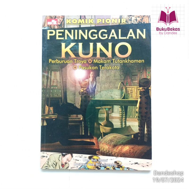 Jual Peninggalan Kuno - Komik Pionir by Rob Shone, Nick Spender - Buku ...