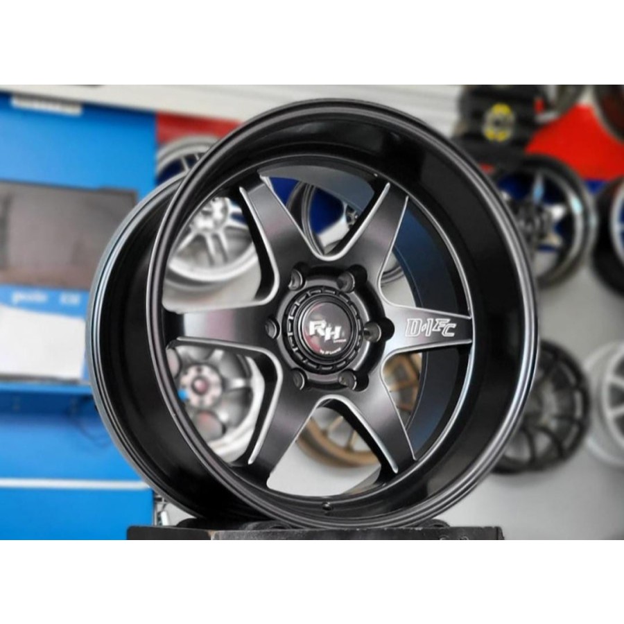Jual velg mobil r18 SAMLONG RH velg racing ring 18 lebar 9,5 et 20 fortuner pajero hilux ...