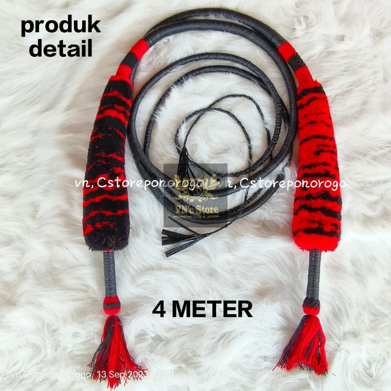 Jual 0PECUT BOPO 4 METER / pecut / barongan / jaranan / reog / ganongan ...