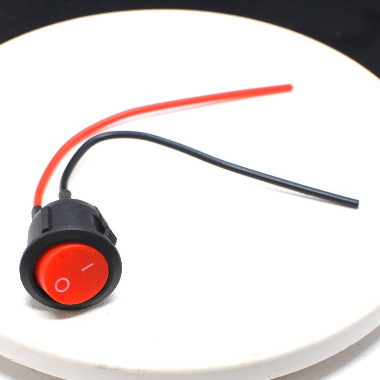 Jual RAK 1C SAKLAR ON OFF KABEL BULAT Saklar + Kabel On Off Bulat ...