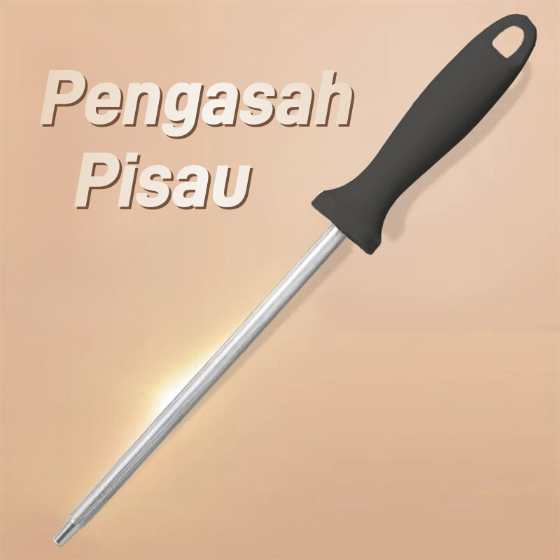 Jual Pengasah Pisau/ Pengasah Pisau Stik/ Asahan pisau steel 31 cm ...
