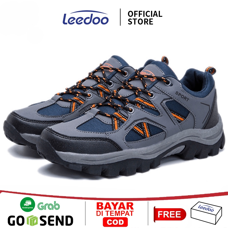 Jual Leedoo Sepatu Hiking Pria Casual Original 100% Pria Boots Original ...
