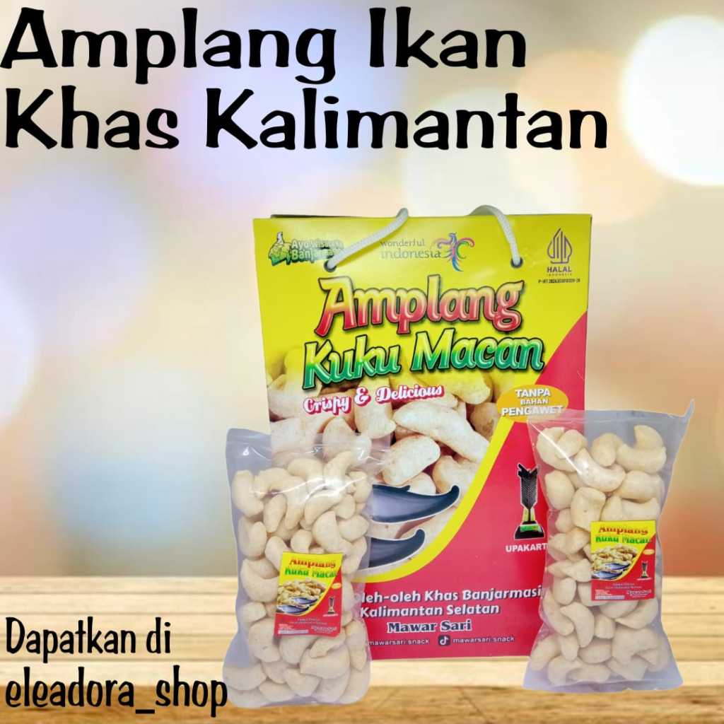 Jual Amplang Kuku Macan Mawar Sari - Kemasan Kotak Besar - Amplang Ikan ...