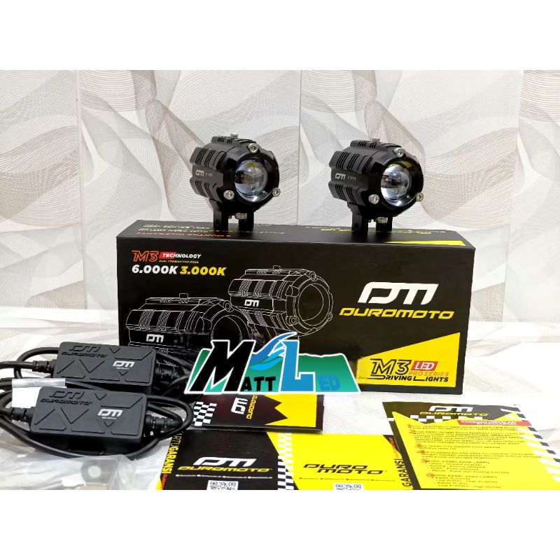 Jual Lampu LED Senlo Duromoto M3 Pro Fog Lamp Lampu Tembak Motor Mobil ...