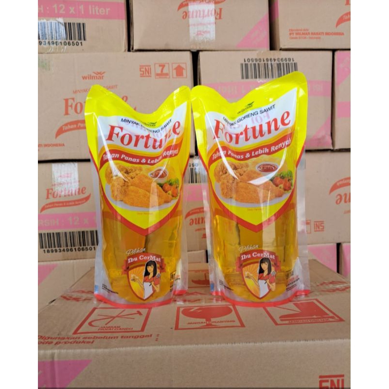 Jual Minyak Goreng Fortune 1 Liter | Shopee Indonesia