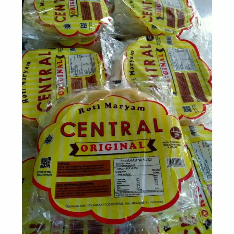 Jual Roti Maryam Merk Central Original Jumbo isi 5 | Shopee Indonesia