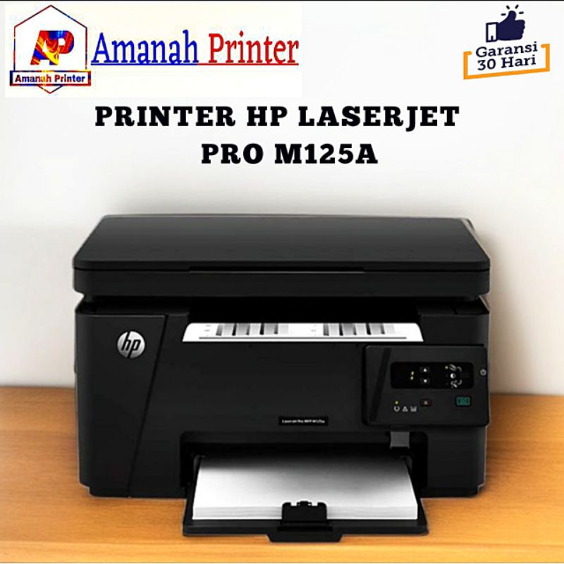 Jual Printer Fotocopy HP Laserjet Pro M125a Siap Pakai Body Mulus ...