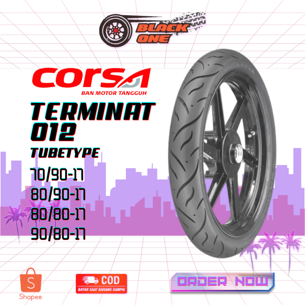 Jual Ban Motor Corsa Terminator Tubetype (NON TUBELESS) | Terminat-012 ...