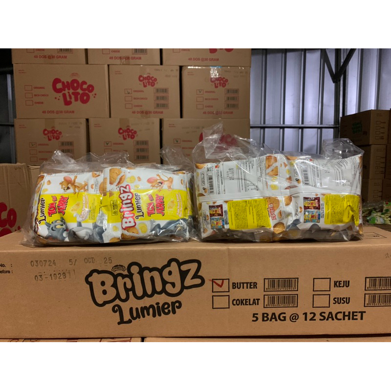 Jual Bringz Lumier Cookies Lembut Rasa Butter Kemasan 1 plastik isi 12 ...