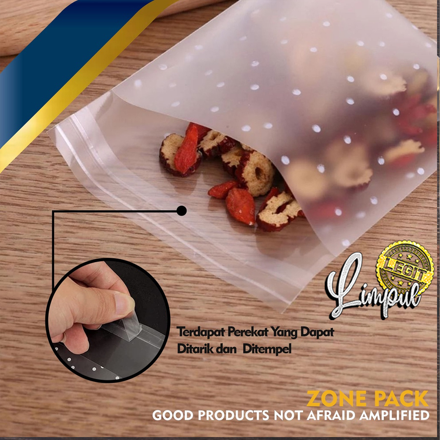 Jual Plastik Cookies Polkadot Doff | Plastik OPP Motif Lucu | Packaging ...