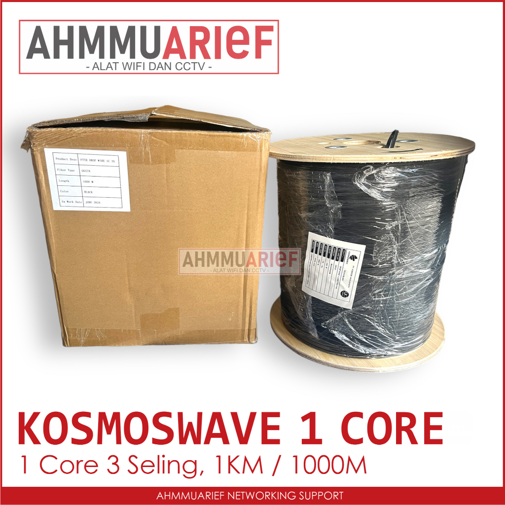 Jual KOSMOSWAVE KOSMOS WAVE KABEL CABLE DC DROPCORE DROPWIRE FO FIBER ...