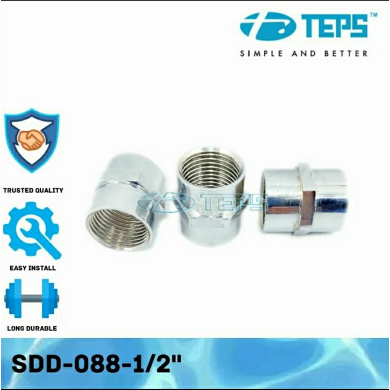 Jual TEPS Sock Stainless Nepel Drat Dalam SDD-088 | Shopee Indonesia