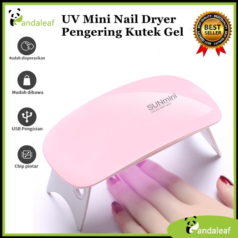 Jual SUN Mini UV LED Portable Nail Dryer Pengering Cat Kuku Kutek KU041 Pandaleaf | Shopee Indonesia