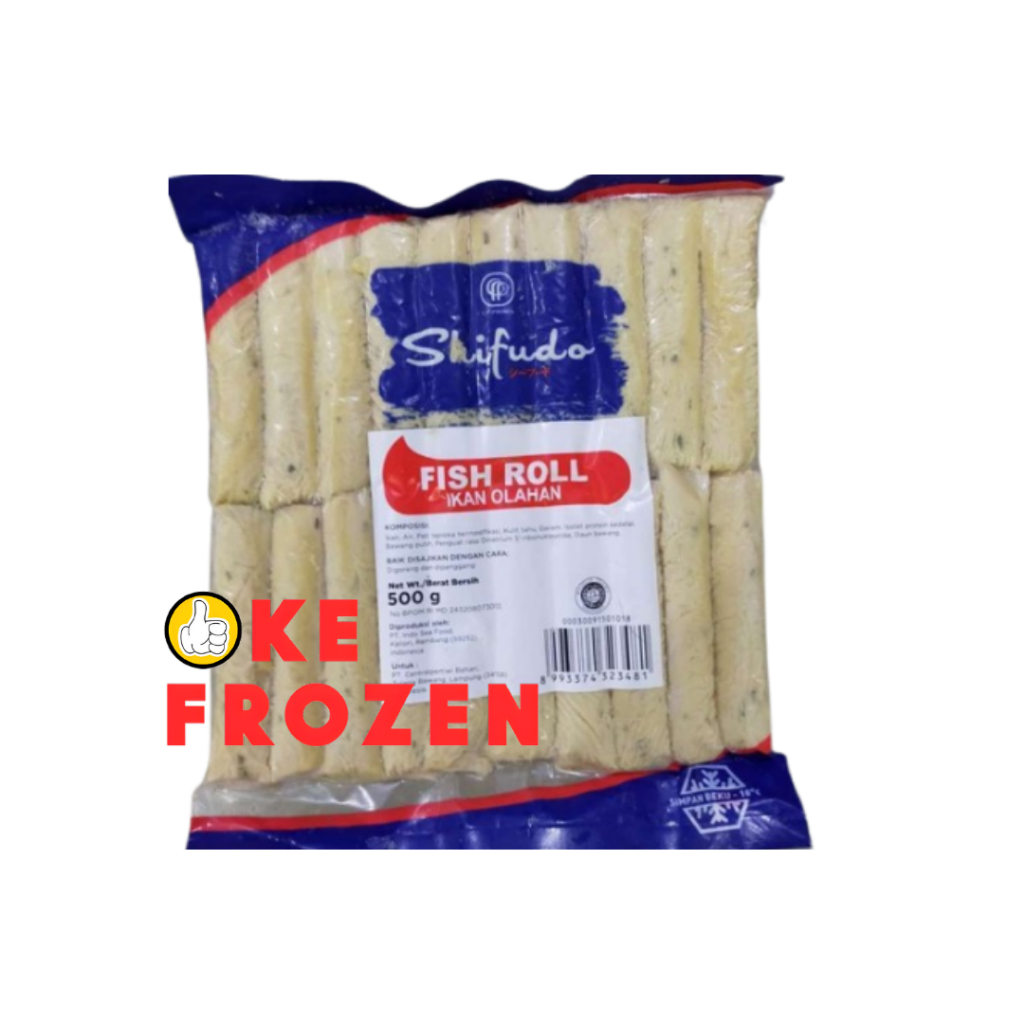 Jual FISH ROLL 500GR SHIFUDO COCOK UNTUK SATE SEAFOOD | Shopee Indonesia