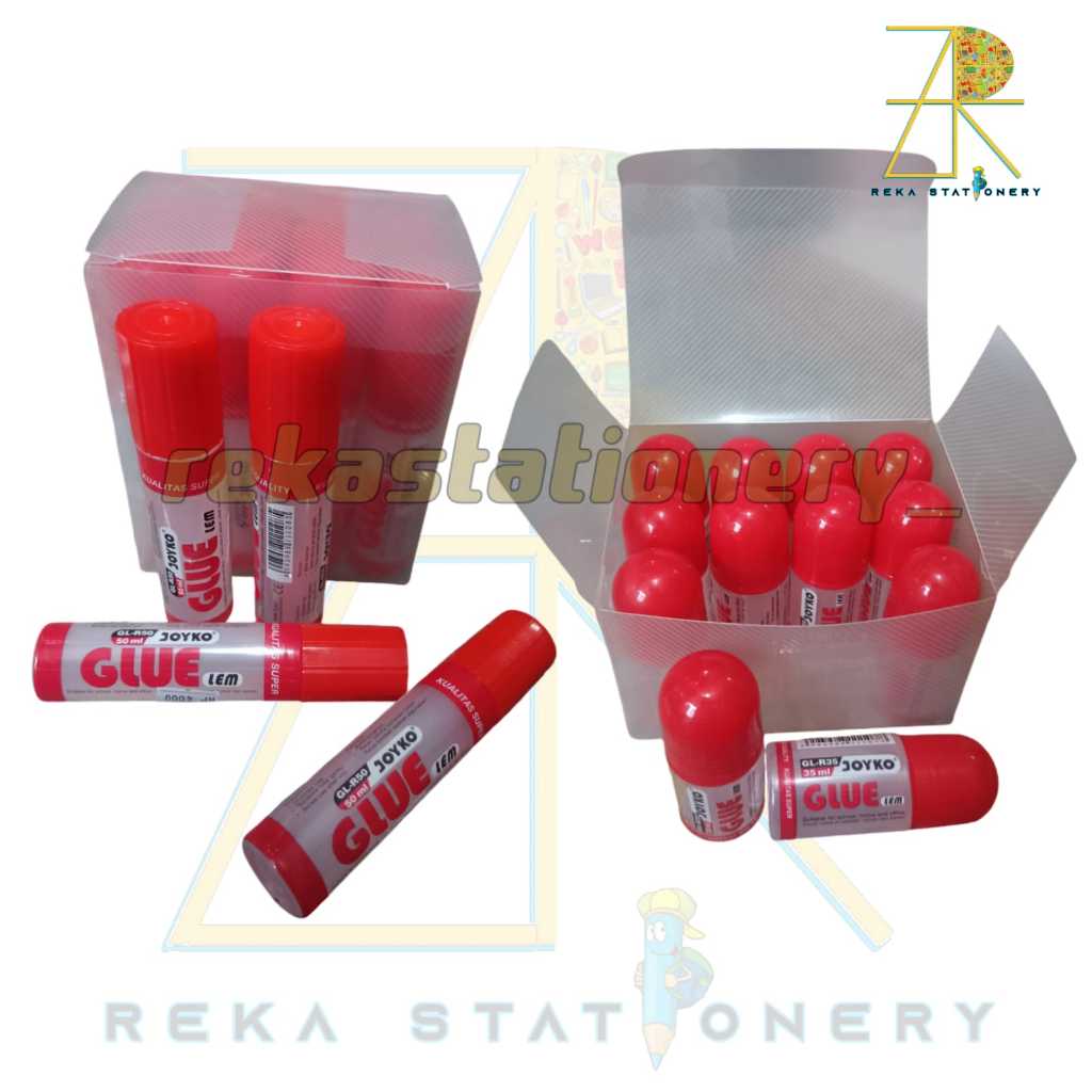 Jual Liquid Glue Lem Kertas / Lem Cair / Lem Joyko GL-R35 / GL-R50 ...