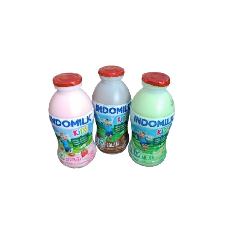 Jual INDOMILK BOTOL PER10PCS@190ML//INDOMILK BOTOL ALL VARIAN | Shopee Indonesia